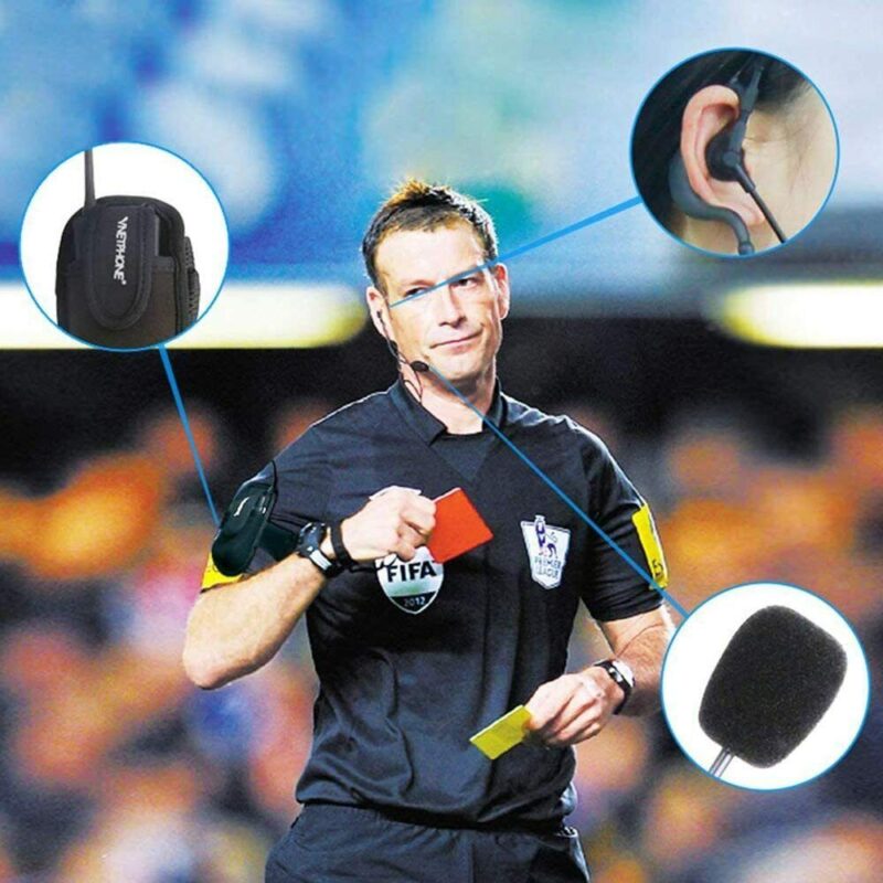 Refstech Professional Football Referee Bluetooth Intercom Set x 4 ...
