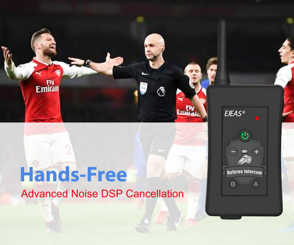 Refstech Professional Football Referee Bluetooth Intercom Set x 4 ...
