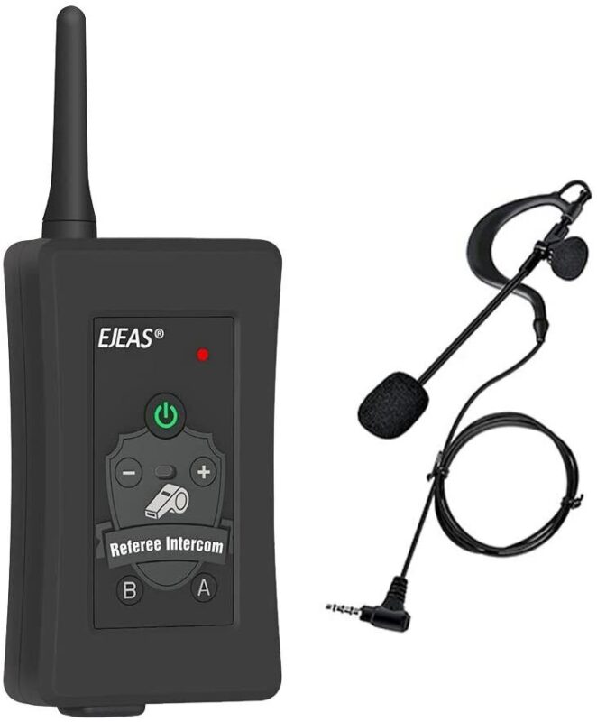 Refstech Professional Football Referee Bluetooth Intercom Set x 4 ...